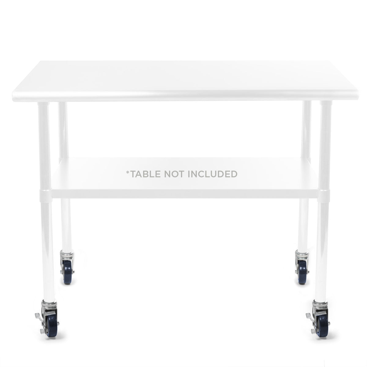 4 Inch Caster Wheel Set for Commercial Prep Tables – Gridmann.com