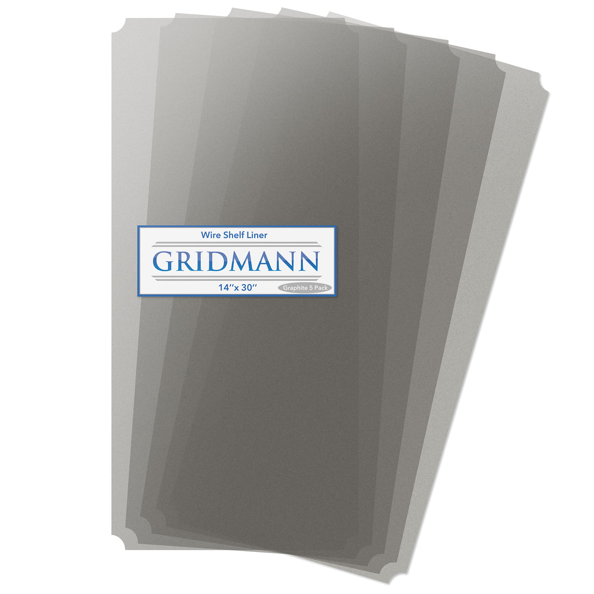 Shelf Liners for Wire Rack - Plastic Pre-Cut Shelving Covers – Gridmann.com