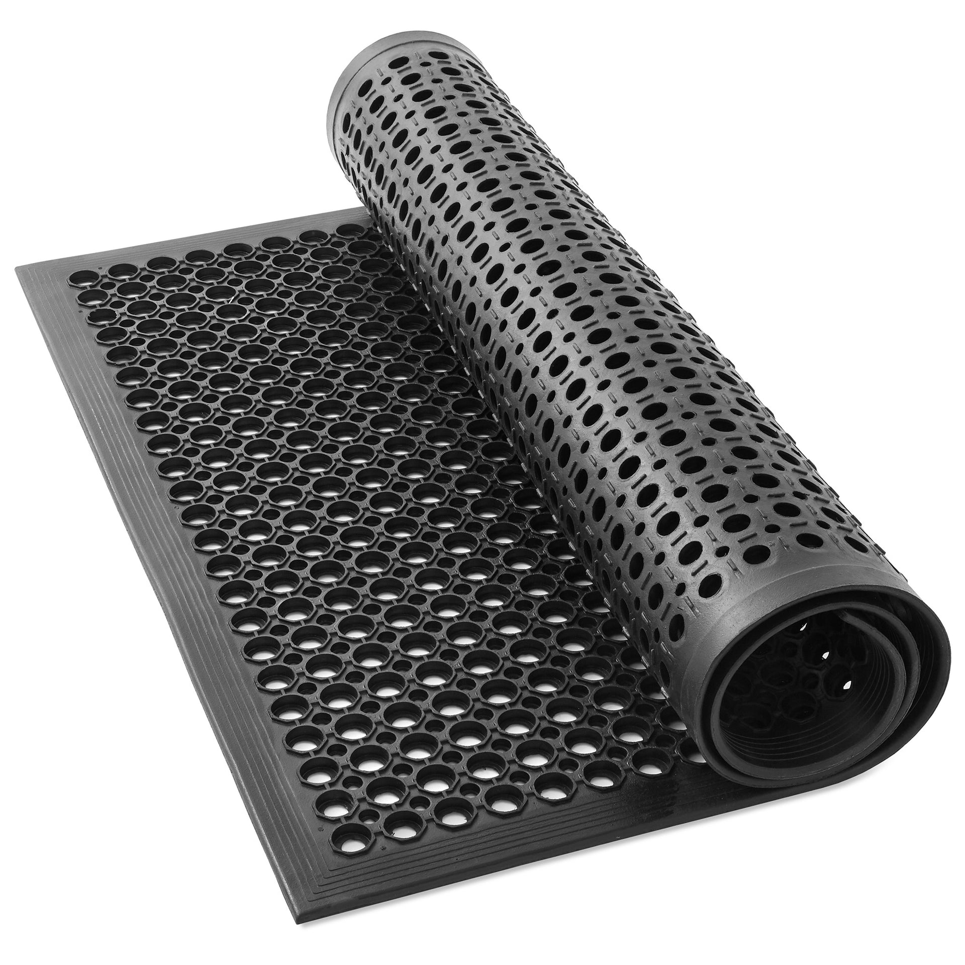 36" x 60" Commercial Restaurant Floor Mat, Black – Gridmann.com
