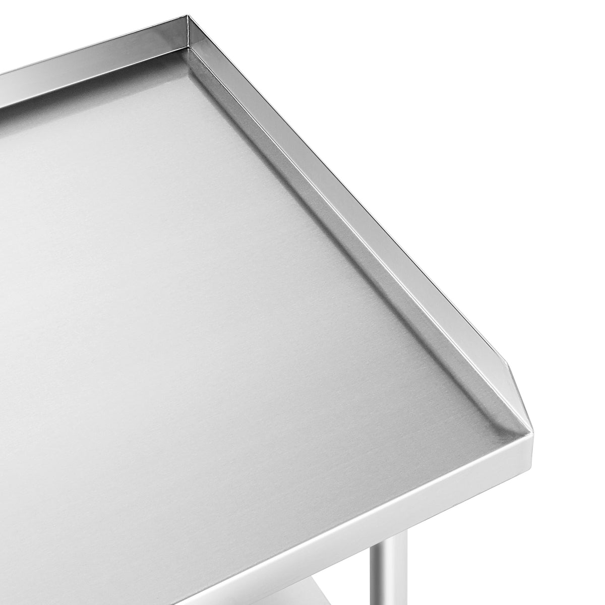 OPEN BOX - Stainless Steel 48"x30" NSF Restaurant Grill Table w/ Under ...